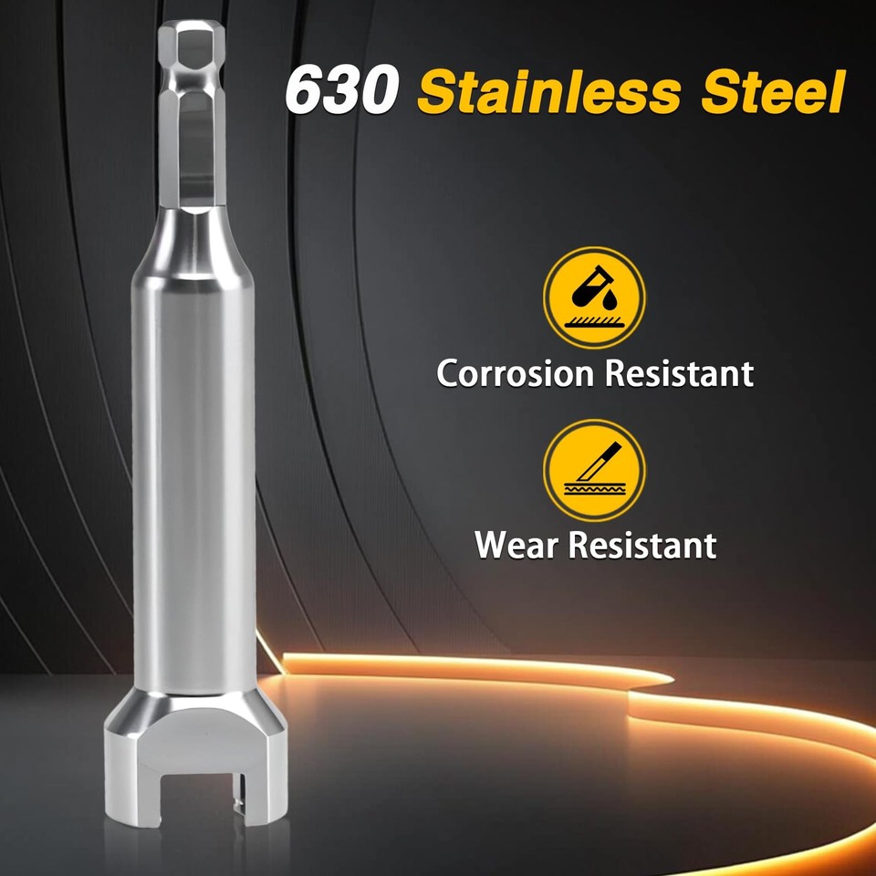 Stainless Steel 3/4" Strut Channel Adapter Nuts & Bolts Drill Bit ...