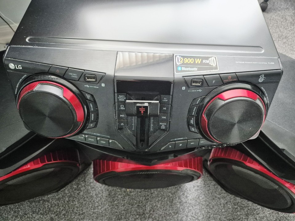LG XBOOM CJ88 2900W Hi-Fi System | eBay UK