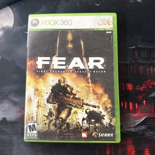 F.E.A.R. First Encounter Assault Recon (Xbox 360, 2006) CIB | eBay