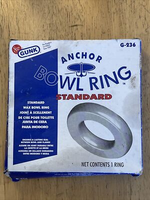 Solder Seal Gunk Anchor Standard Toilet Bowl Ring - SINGLE - USA ...