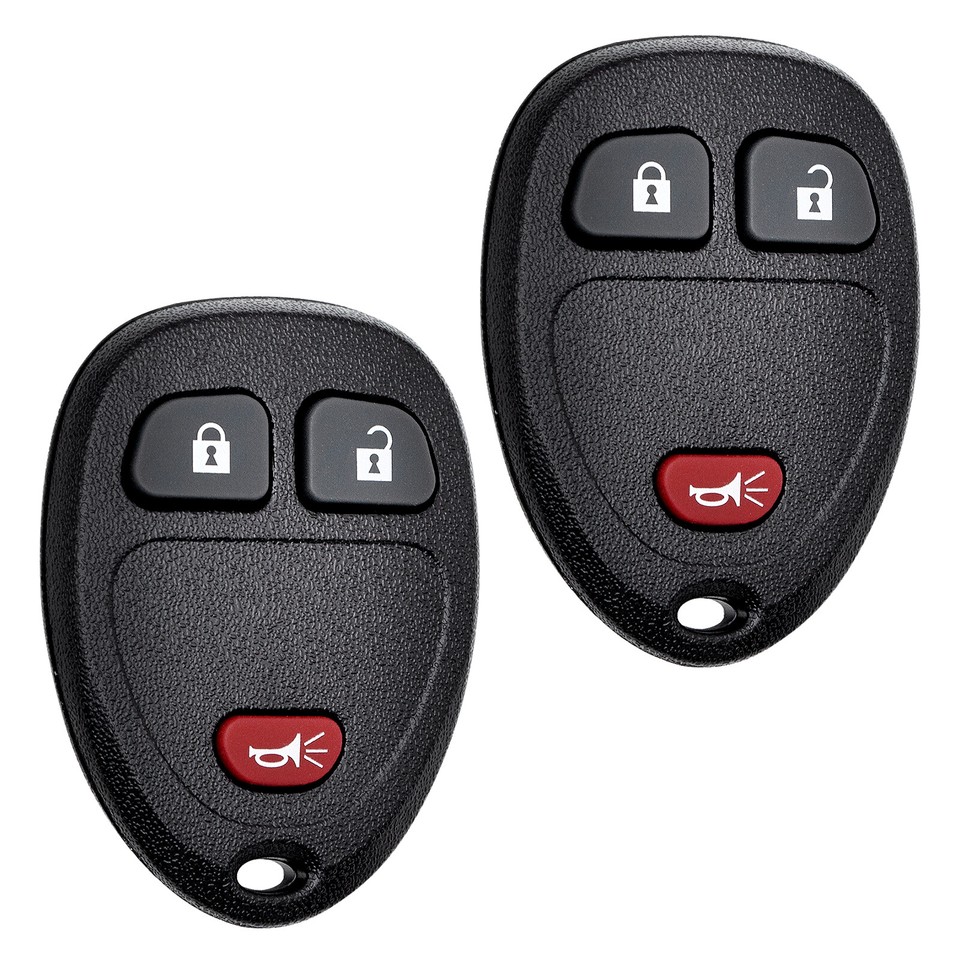 2x Replacement Remote Keyless Entry Key Fob Control for 2009-2017 Chevy ...