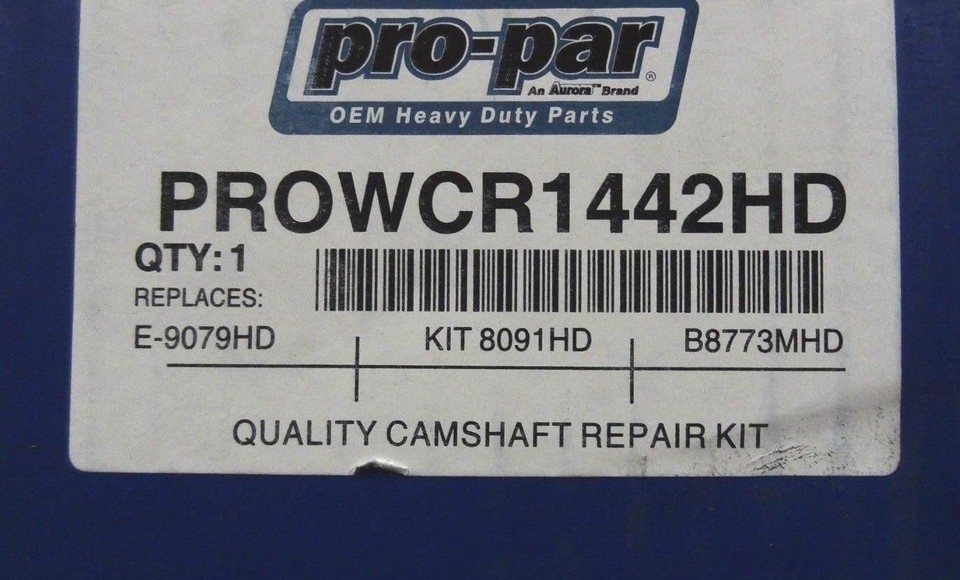 Pro-Par PROWCR1442HD Camshaft Repair Kit Heavy Duty OEM | eBay