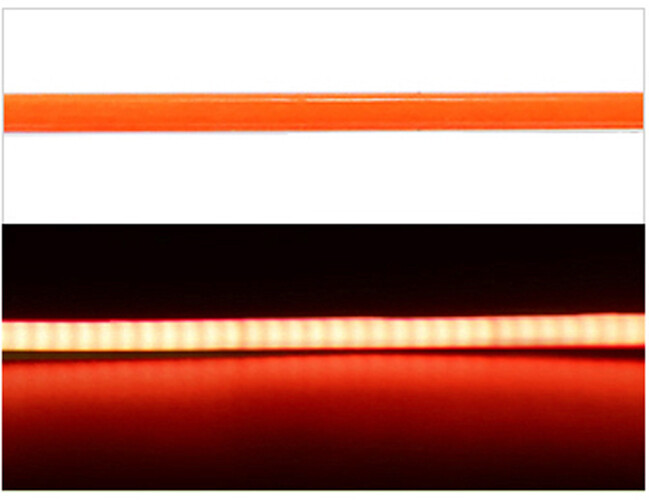 COB LED Strip Thin 4mm DC 12V Flexible LED Tape Lights For Car DIY ...