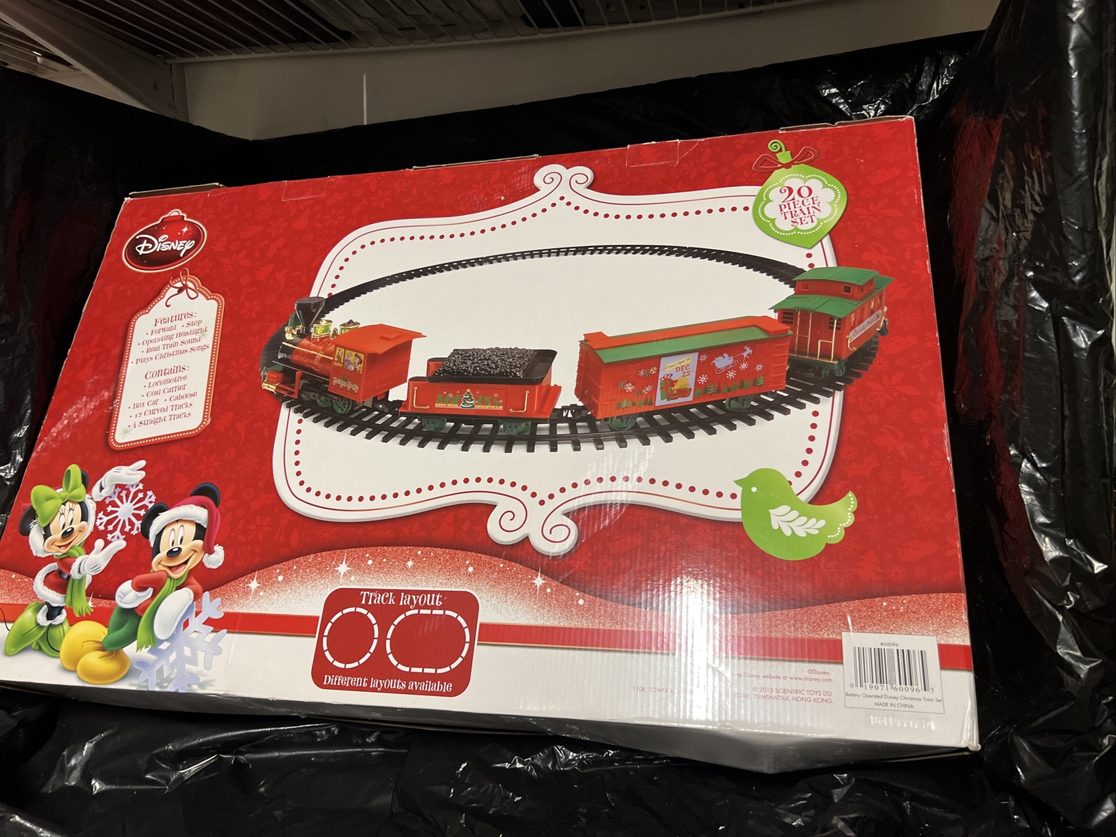 Disney Battery Operated Christmas 20 piece Train Set | eBay
