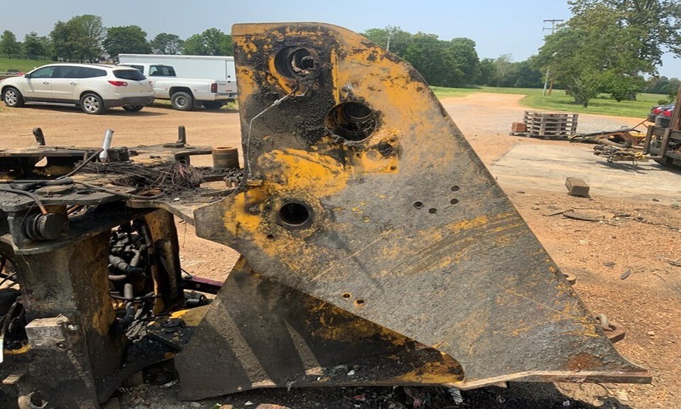 Used Volvo L180H Front Frame L180H FRONT FRAME | eBay