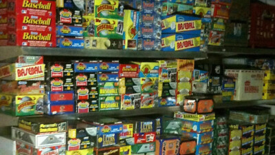 Lot of 20 PACKS Unopened Old Vintage Sports Cards in 20 Wax foil box ...