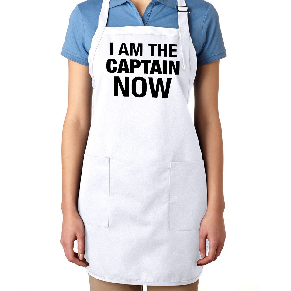 Apron Cook Baking Grill BBQ Gift Funny Cruise Pilot Custom I Am The ...