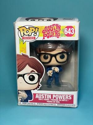 Funko Pop! Austin Powers #643 2018 (Blue Suit) Vinyl Figure (Vaulted ...