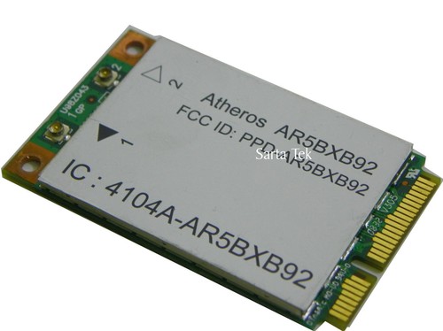 Atheros AR5BXB92 AR9280 Dual wireless 802.11abgn PCIe Original HP ...
