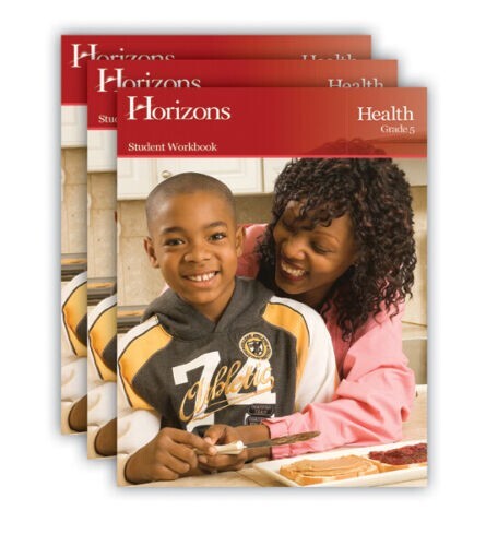 AOP Alpha Omega Horizons 5th grade Health 5 Set Workbook Teacher's ...
