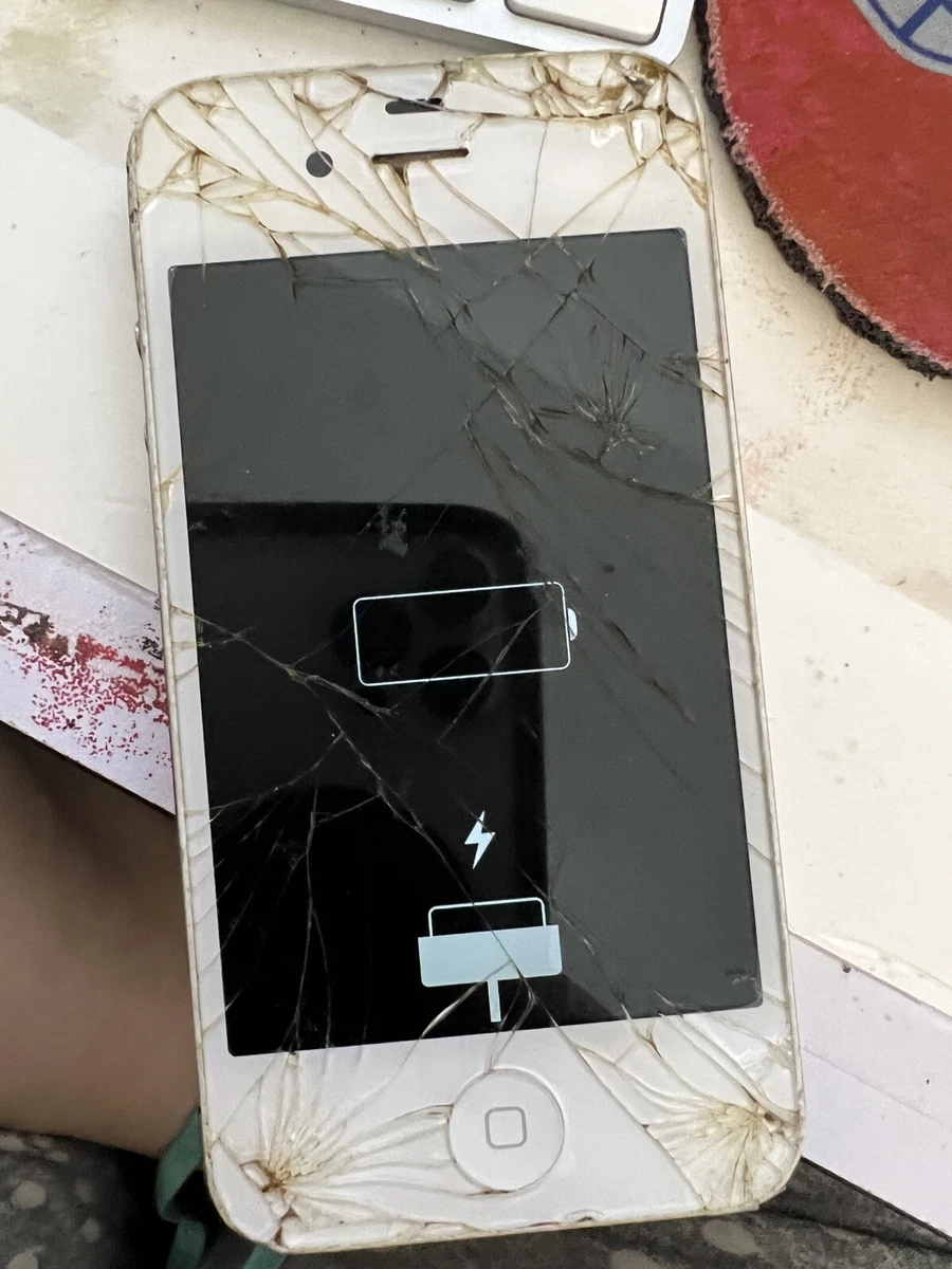 Iphone 4 White Back Glass