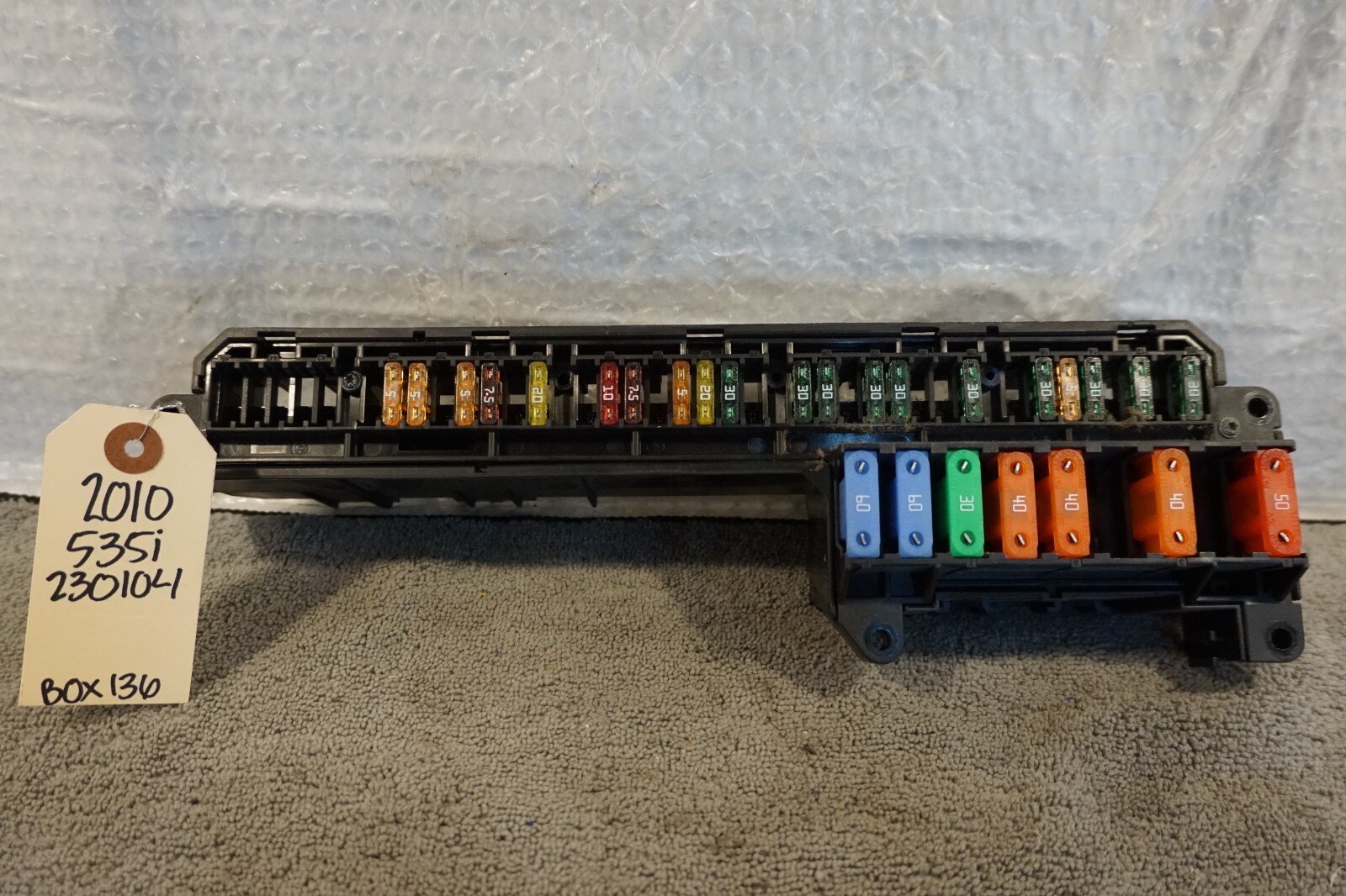 2004-2010 BMW E60 525I 528I 530I 535I 545I POWER DISTRIBUTION FUSE BOX ...