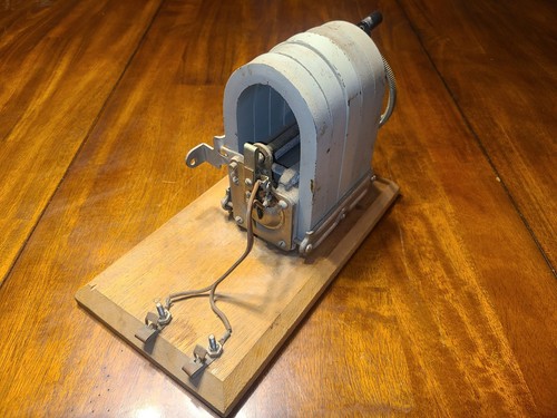 HAND CRANK 5 BAR MAGNETO Western Electric TELEPHONE GENERATOR PHONE ...