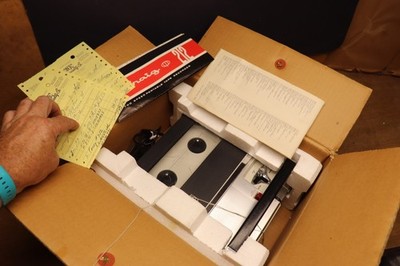 VINTAGE CRAIG 212 REEL TO REEL TAPE RECORDER 1960's. ORIGINAL BOX ...