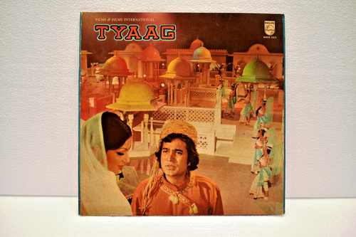 Vintage Hindi Film Tyaag Vinyl Record LP 1974 Philips S D Burman ...