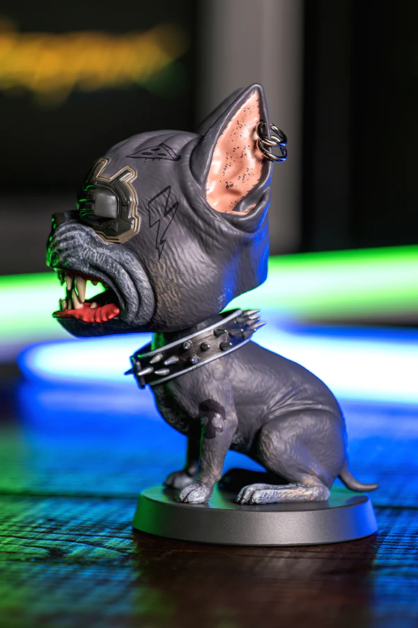 CYBERPUNK 2077 Edgerunners V'S Dashboard Cyberdog Dog Figure Statue ...