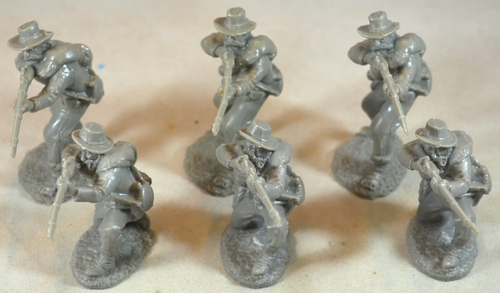 TSSD Confederate Infantry Firing Line 6 Piece Set Gray | eBay