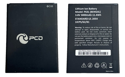 For PCD 3.8V 3000mAh 11.4Wh Lithium Ion Li-Ion Phone Battery for PCD ...