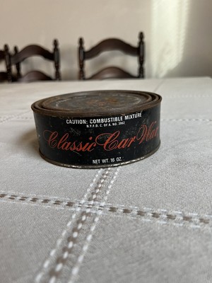 CLASSIC CAR WAX TIN CONTAINER by Classic Products Ltd. W. Palm Beach FL ...