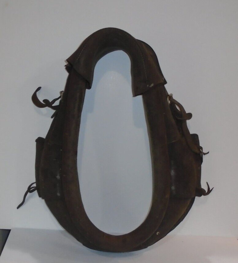 Vintage Leather Horse Mule OX Collar Harness Yoke Decor Western nice ...