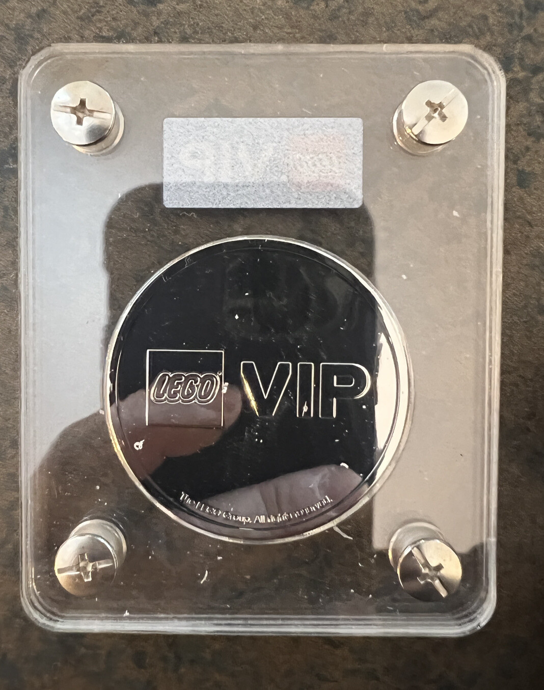 LEGO Collectible VIP Coin Set - COMPLETE - ALL 5 COINS with Display ...
