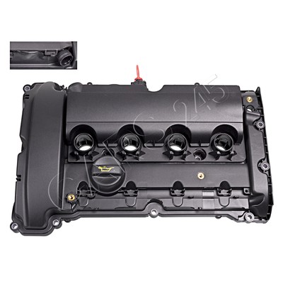 Black Plastic Cylinder Head Cover SWAG Fits PEUGEOT CITROEN 207 Cc Sw ...