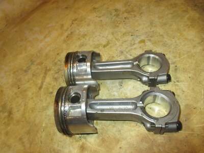 Mercury 15hp 4 stroke outboard piston and rod set 879147A81 | eBay