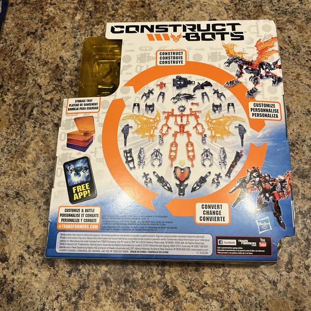 Transformers Beast Hunters Construct Bots Predaking Action Figure for ...