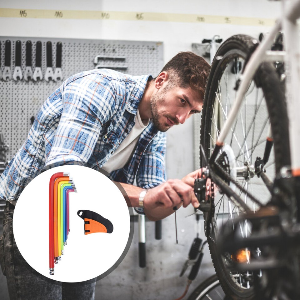 9pcs L Wrench Set Metal Hexagon Wrench Hexagon Wrench Set Key Bolt | eBay