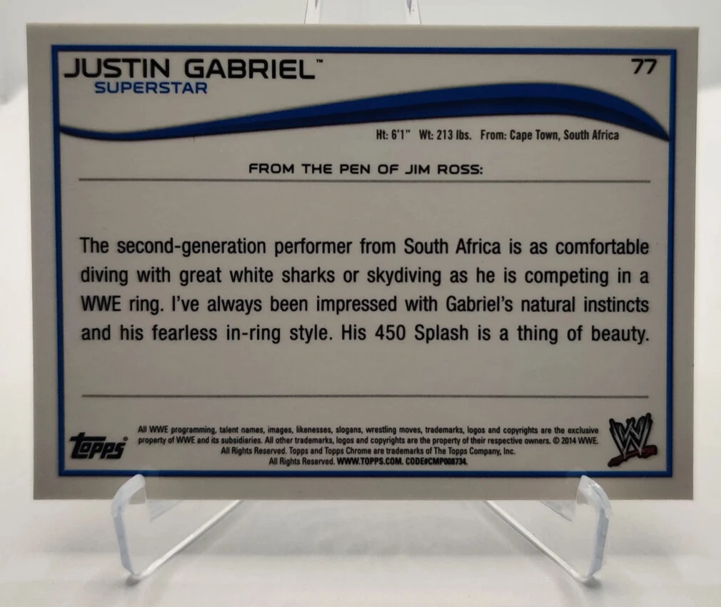 Justin Gabriel 2022 450 Splash