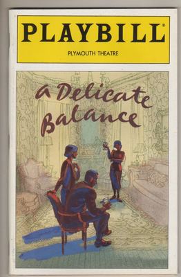 Edward Albee Playbill "A Delicate Balance" 1996 Revival Elaine Stritch ...