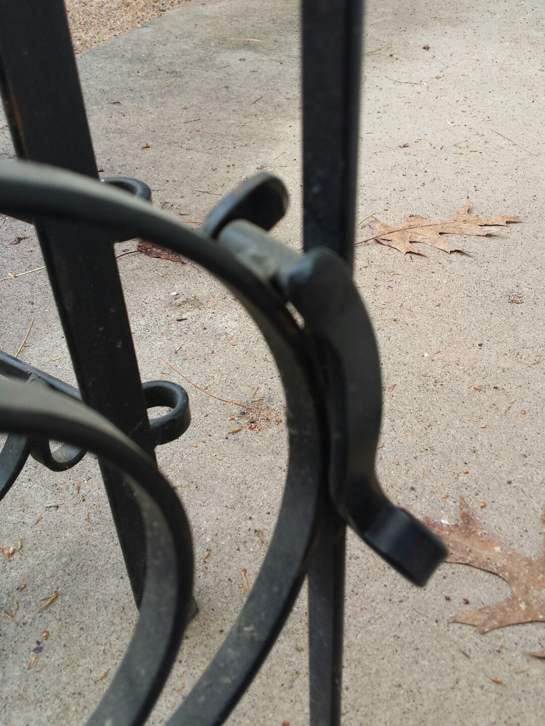 VTG Wrought Iron Wine Rack Black Metal Victorian 12 Bottle Hinged Door ...