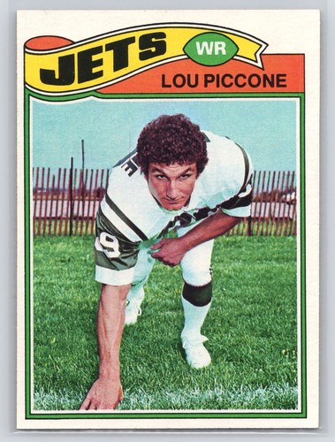 1977 Topps #333 Lou Piccone RC Rookie - Jets - MINT | eBay