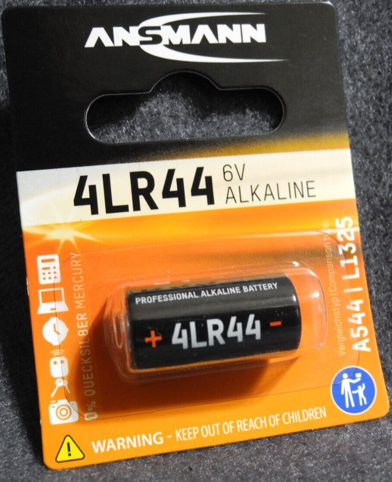 3 pack Ansmann PX28 / A544 / 4LR44 6V Batteries | eBay
