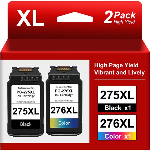 PG-275XL CL-276XL Ink Cartridge replacement for Canon Pixma TR4722 ...