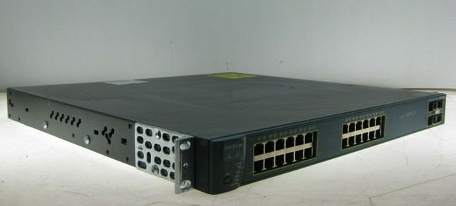 Cisco Catalyst 3550-24 SMI (WS-C3550-24PWR-SMI) 24-Port Ethernet Switch ...