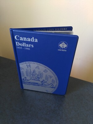 New Uni-Safe Collector Album for Canadian Dollars 1935-1986, Free ...