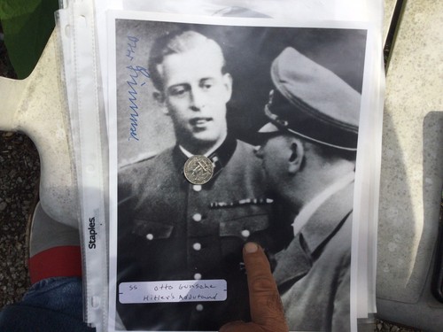 Autograph WWII German Elite Otto Gunsche No Reserve | eBay