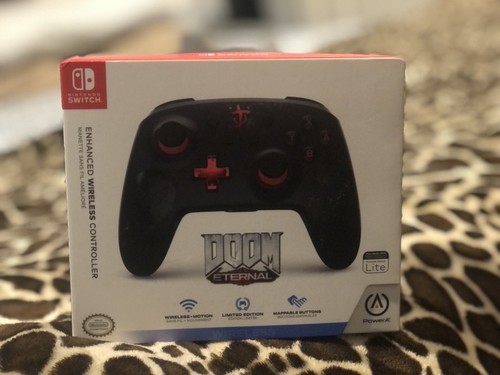 Official Nintendo Switch Enhanced Wireless Controller [ Doom Eternal ...