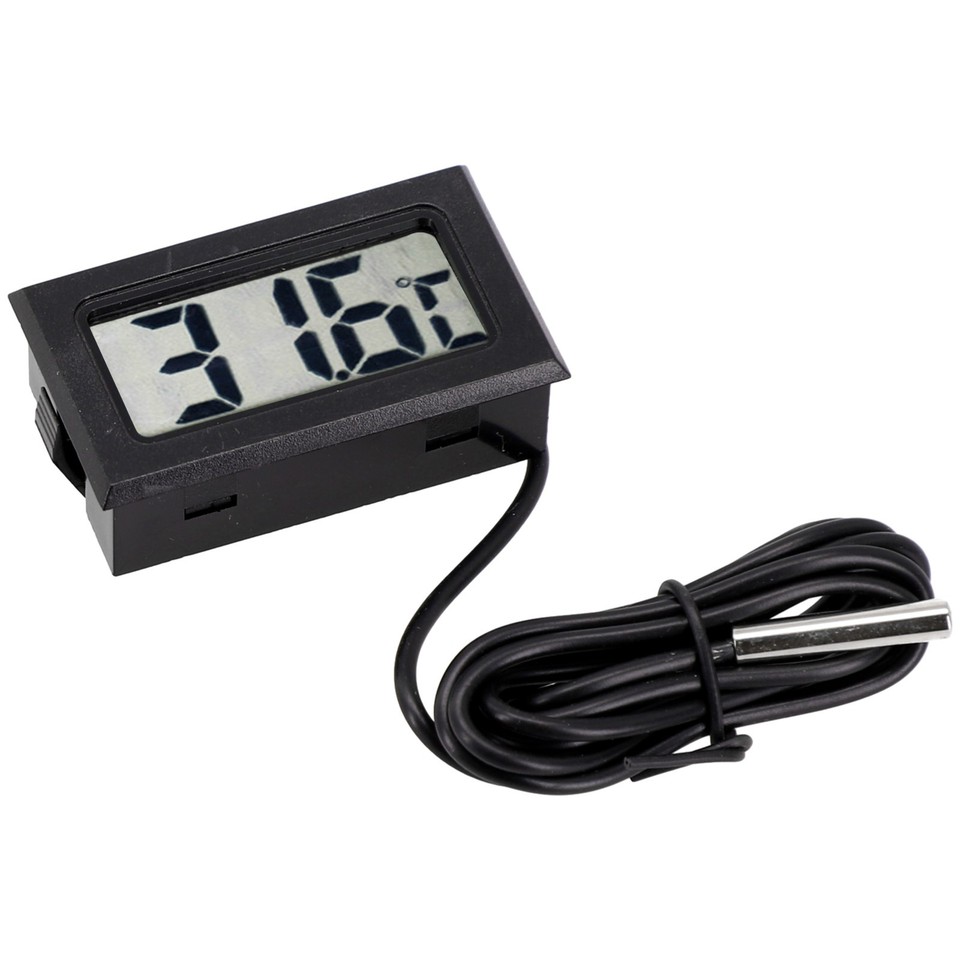 Waterproof Digital Thermometer Temperature Gauge Convenient and ...