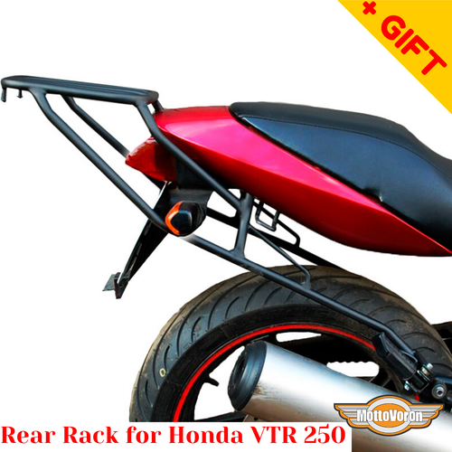 For Honda VTR 250 rear rack VTR250 rear luggage rack for cases or bags ...