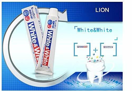 LION White & White Toothpaste (Clean Fresh Mint) 150g | eBay