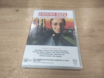 Enough Rope With Andrew Denton - Dvd free ship brand new sealed | eBay