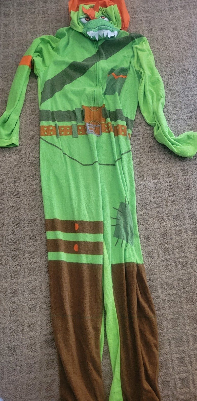 Fortnite Rex Character Gree Suit Body Suit Halloween … - Gem