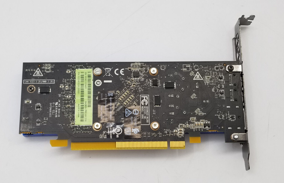 RADEON PRO WX 2100 2GB DDR5 GPU High Profile Bracket Display Port 2x ...