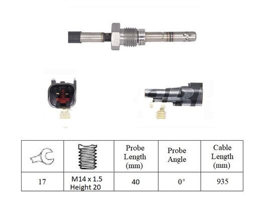 pre-DPF Exhaust Gas Temperature Sensor for Ford Mondeo 1.8 SCi | eBay