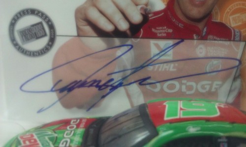 Jeremy Mayfield Autograph Mountain Dew Dodge #19 Diecast 2002 1/64 Race ...