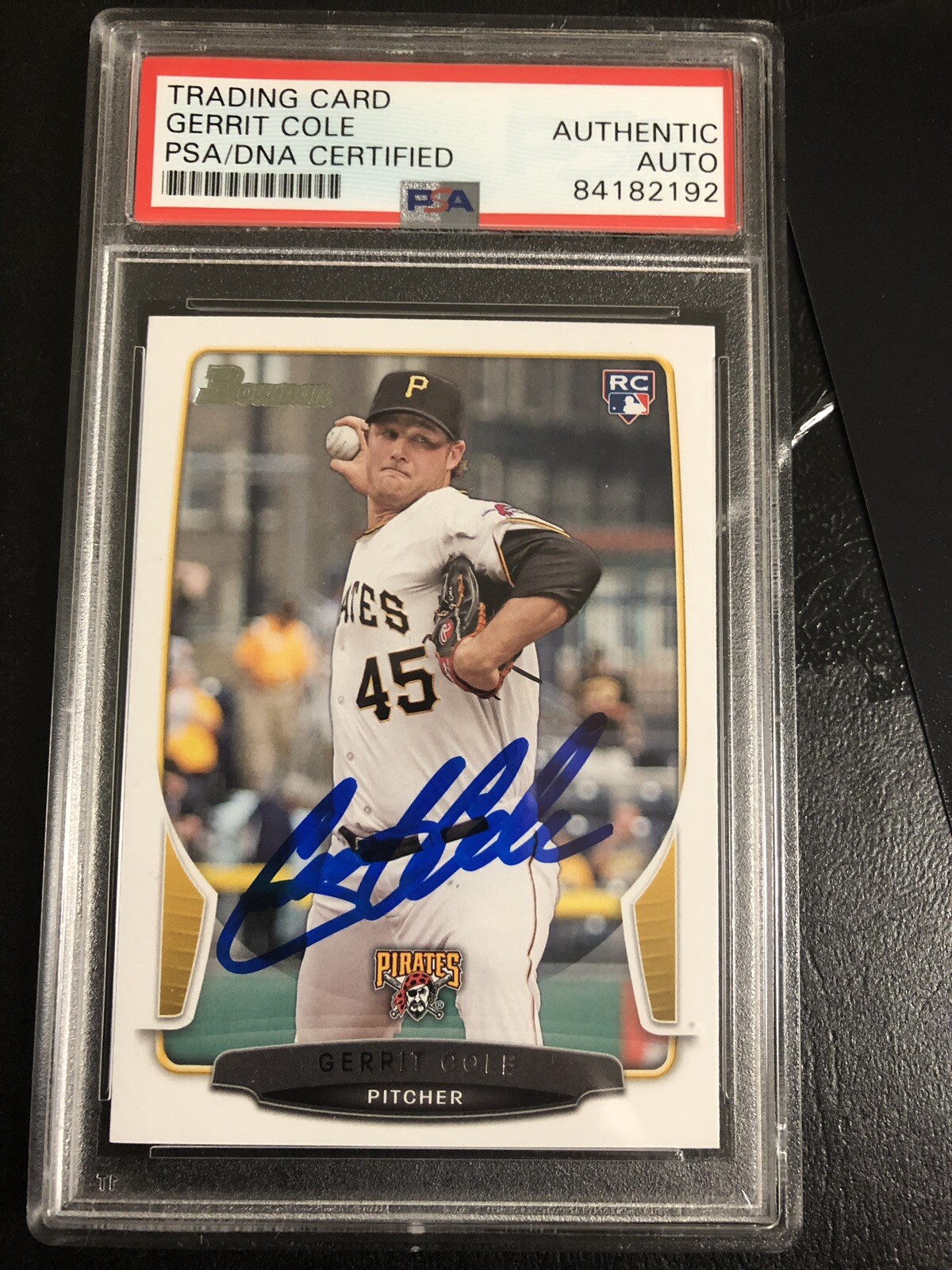 Gerrit Cole Autographed Memorabilia | Signed Photo, Jersey ...