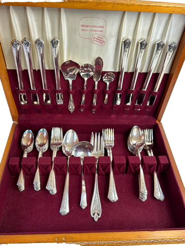 Holmes & Edwards Inlaid IS Silverware 56 Piece Spring Garden in ...
