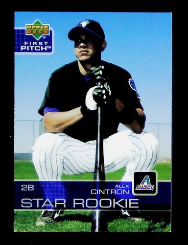 Alex Cintron 2003 Upper Deck First Pitch Star Rookie #2 Diamondbacks | eBay